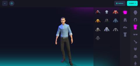 How to create a custom avatar with ReadyPlayerMe and use it in Unity