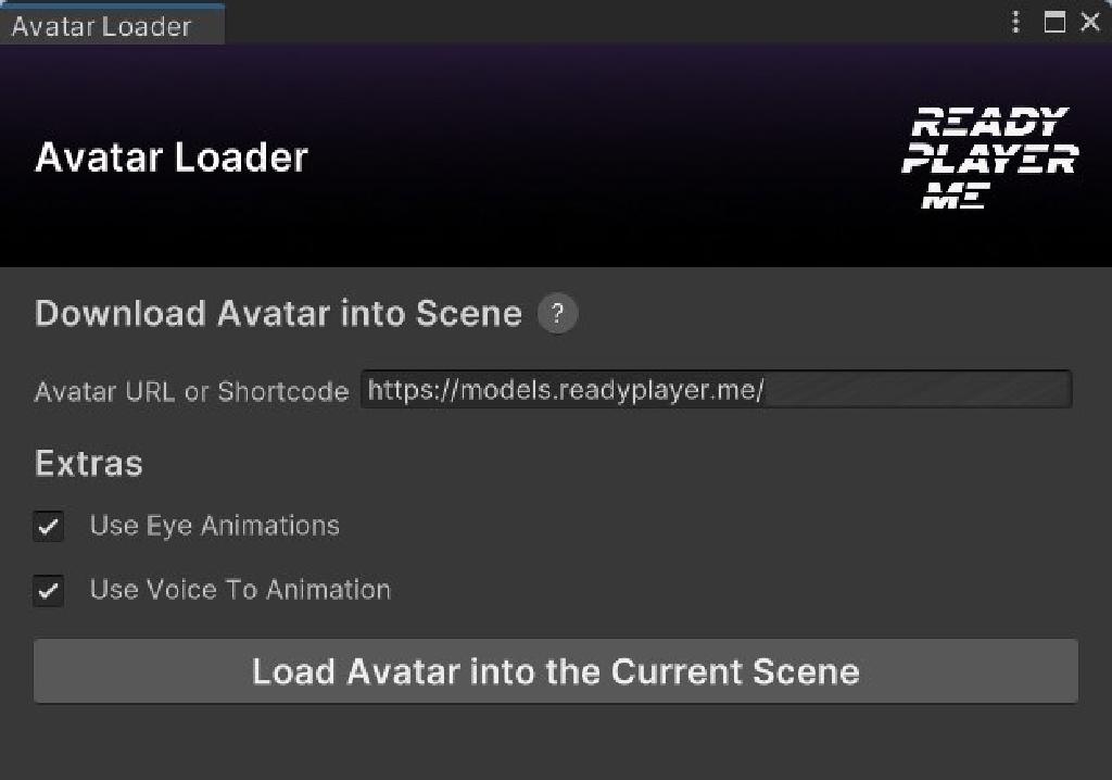 How to create a custom avatar with ReadyPlayerMe and use it in Unity