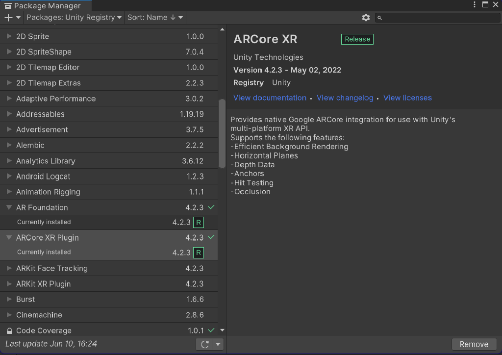 Unity AR Image Tracking, augmented reality image tracking with ARFoundation & ARCore