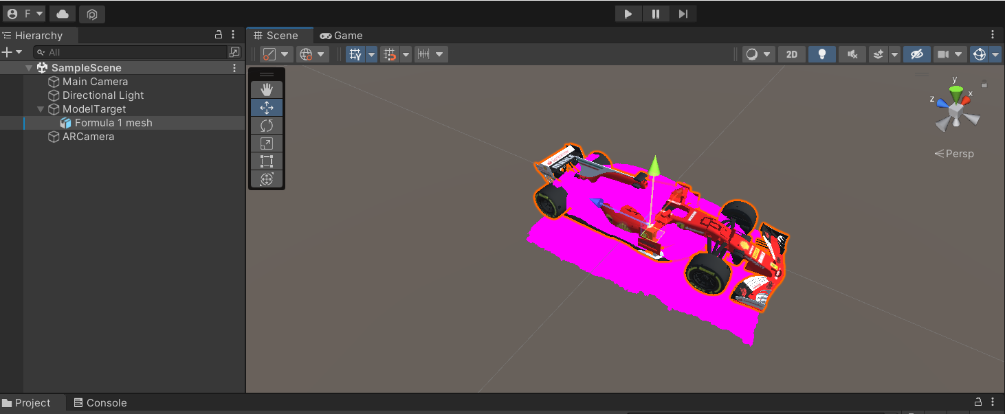 Unity AR Object Tracking e Realtà Aumentata con Vuforia